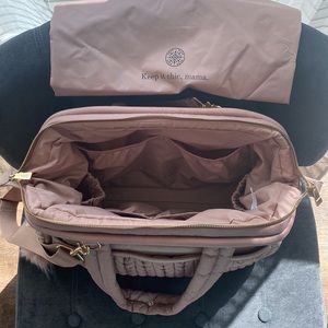 Happ | Bags | Happ Brand Paige Carryall Diaper Bag In Blush Pink | Poshmark